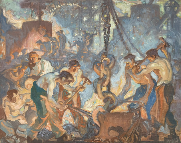 Chain makers - William Morris Gallery