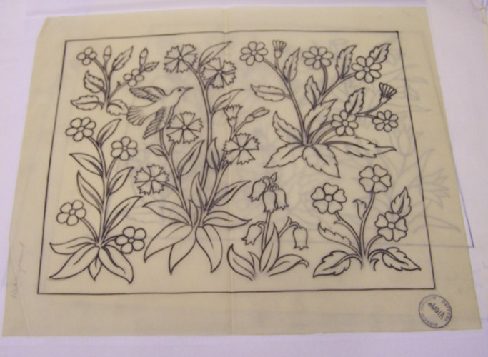 Design for embroidery - William Morris Gallery