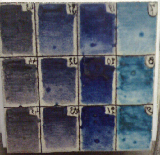 Colour Test Tile - William Morris Gallery