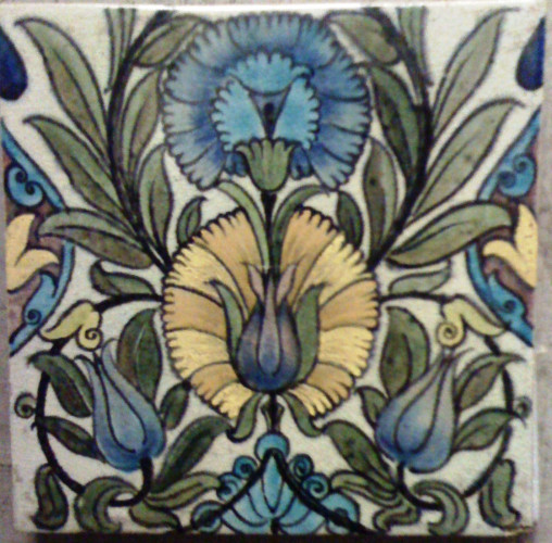 Flower Tile - William Morris Gallery