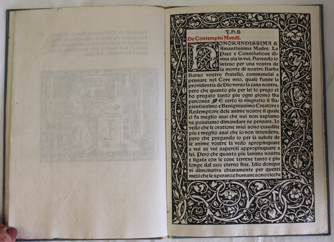 Epistola de Contemptu Mundi - William Morris Gallery