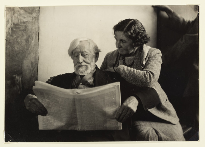 Arthur Heygate Mackmurdo with Elinor Pugh - William Morris Gallery