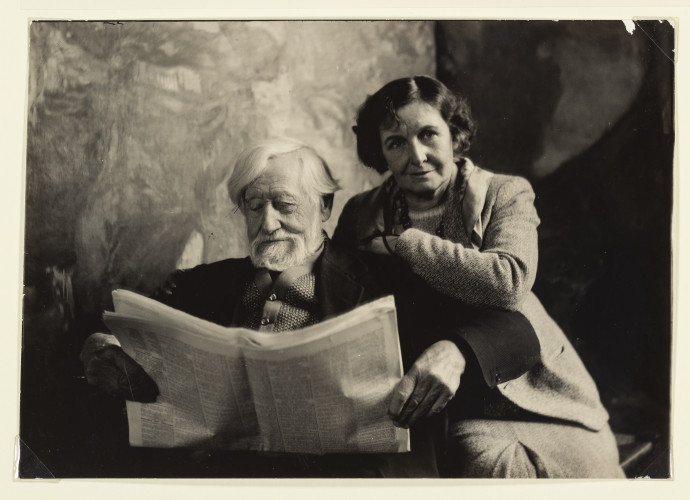 Arthur Heygate Mackmurdo with Elinor Pugh - William Morris Gallery