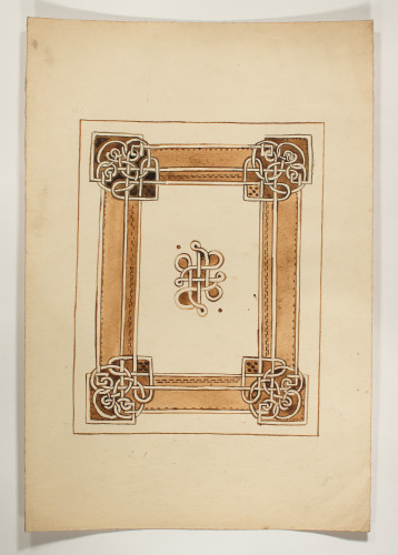 Design for book-binding - William Morris Gallery